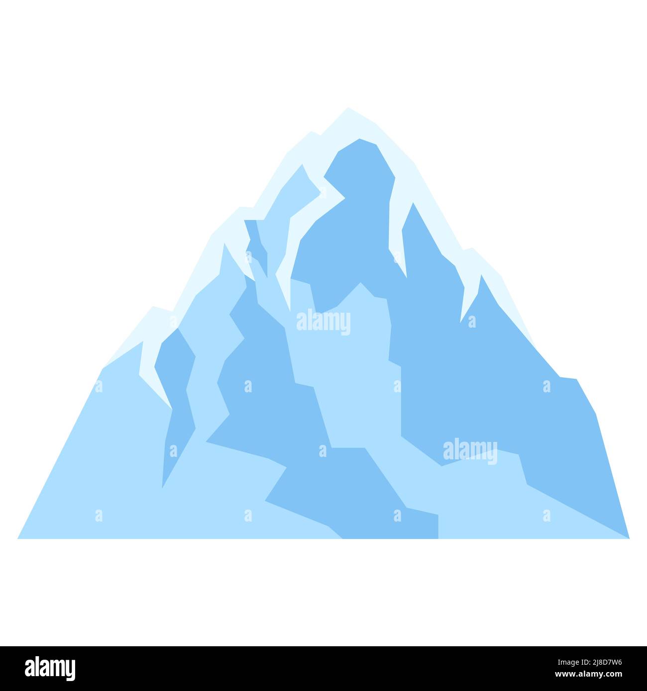 Panoramic image rock mountain Stock Vector Images - Alamy