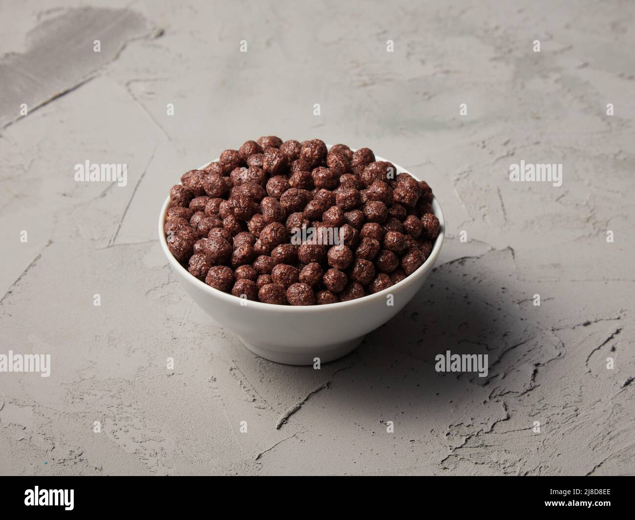 Chocolate Corn balls in bowl over Stock Photo - Alamy