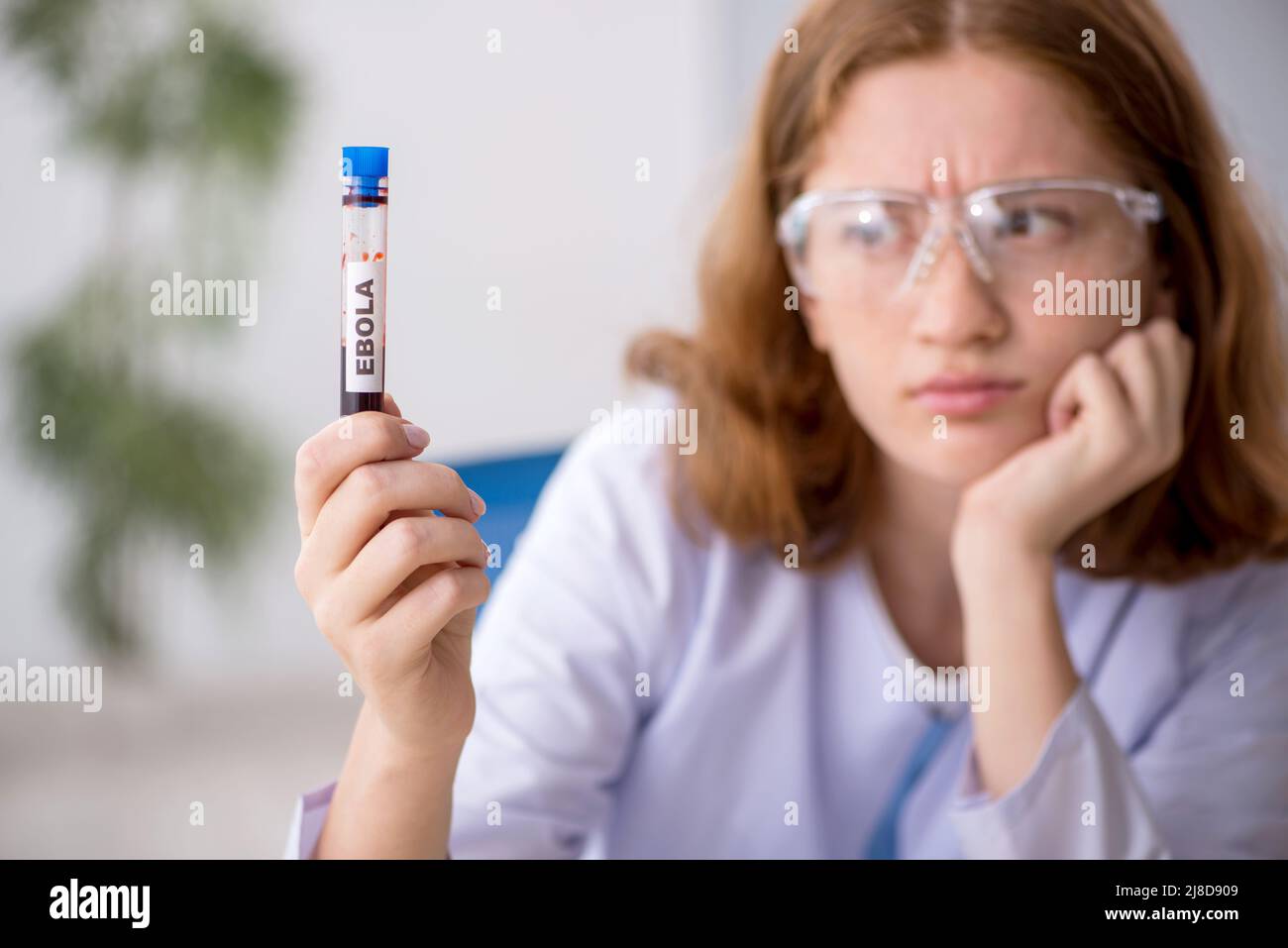 Girl collecting sample hi-res stock photography and images - Alamy