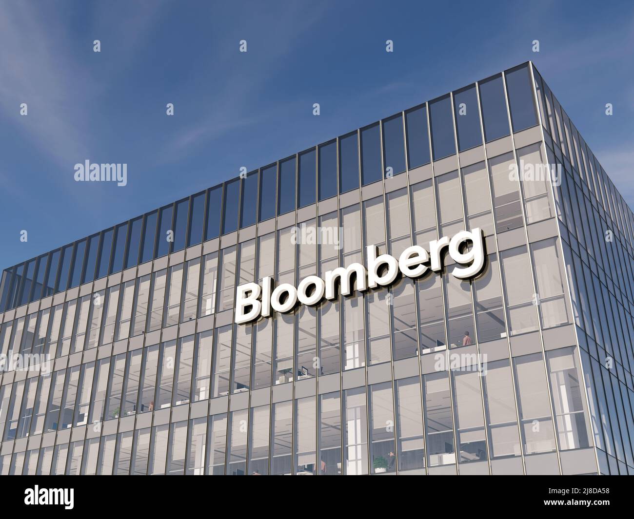 Bloomberg building sign hi-res stock photography and images - Alamy