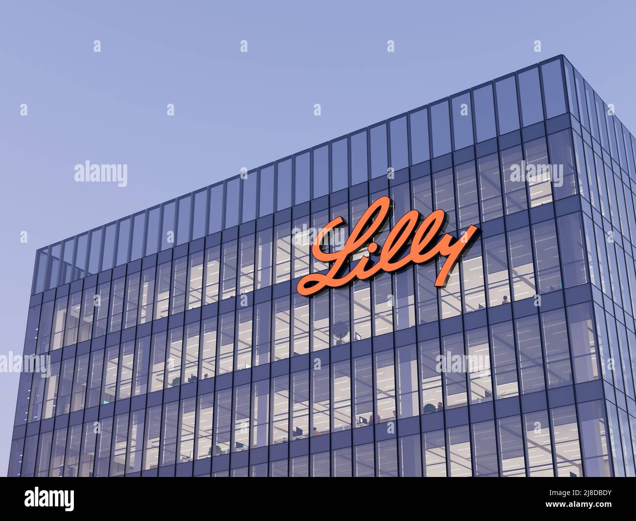 Indianapolis, IN, USA. May 2, 2022. Editorial Use Only, 3D CGI. Eli ...