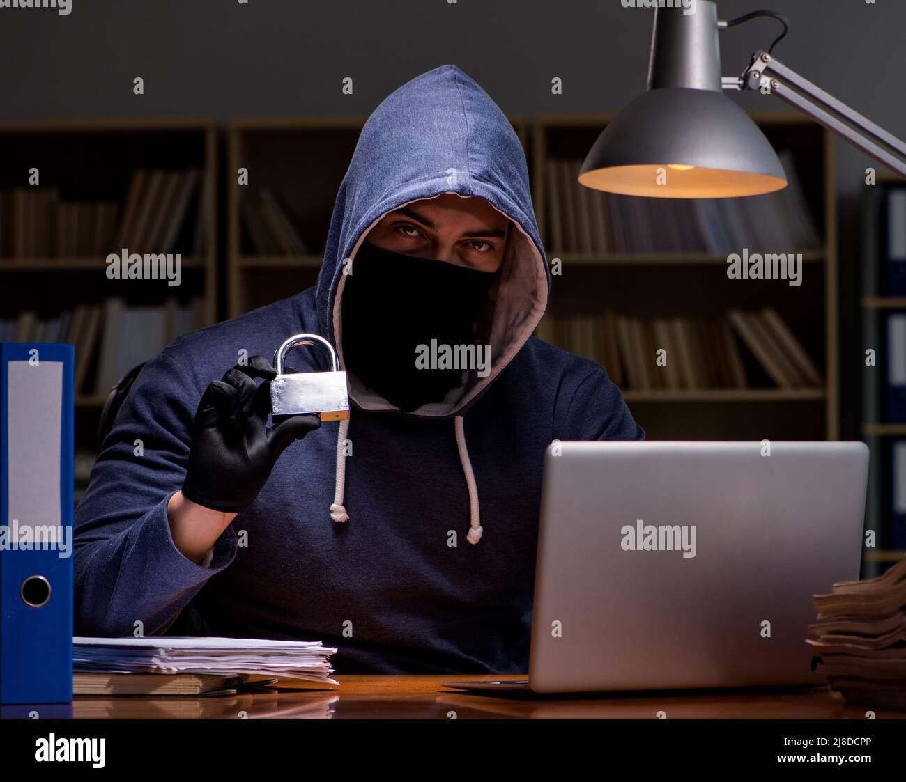 The hacker stealing personal data from home computer Stock Photo - Alamy