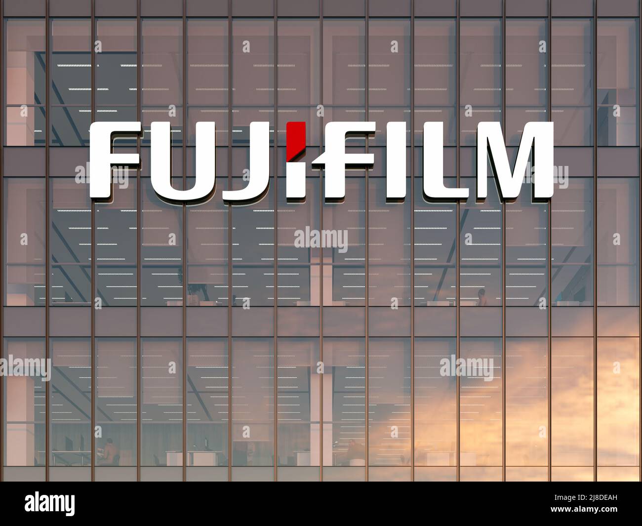 Minato City, Tokyo, Japan. May 2, 2022. Editorial Use Only, 3D CGI ...