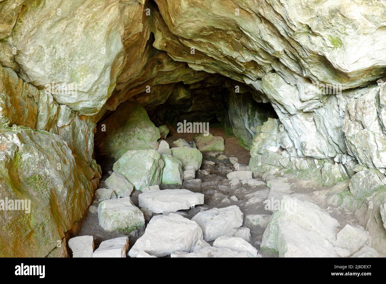 Jubilee Cave is located at Langcliffe in the Yorkshire Dales, North ...