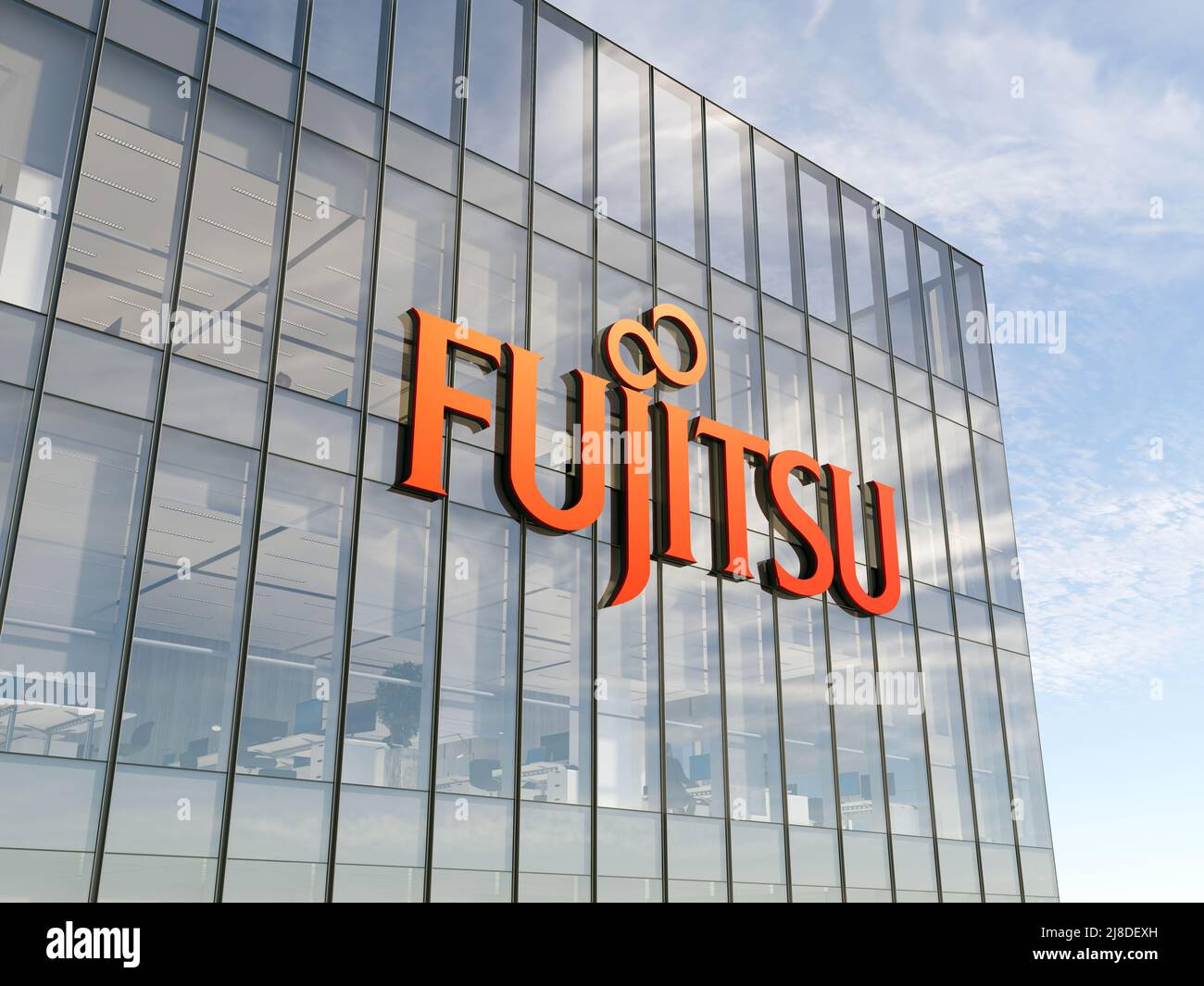 Minato City, Tokyo, Japan. May 2, 2022. Editorial Use Only, 3D CGI ...