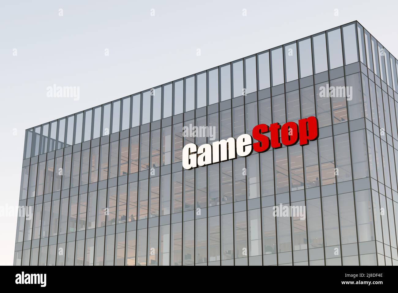Grapevine, TX, USA. May 2, 2022. Editorial Use Only, 3D CGI. GameStop ...