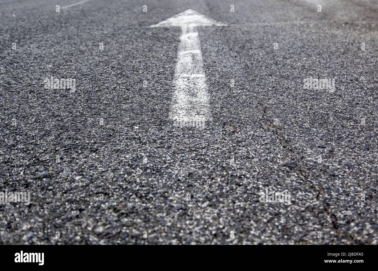Traffic and direction sign for cars on a road Stock Photo - Alamy