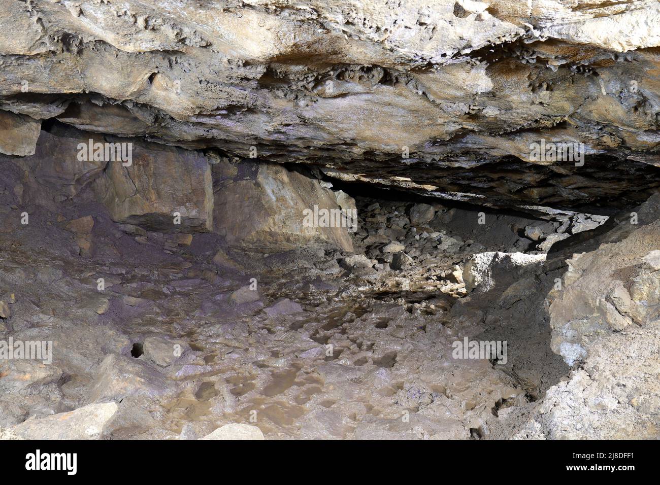 Victoria Cave at Langcliffe in the Yorkshire Dales,North Yorkshire,UK ...