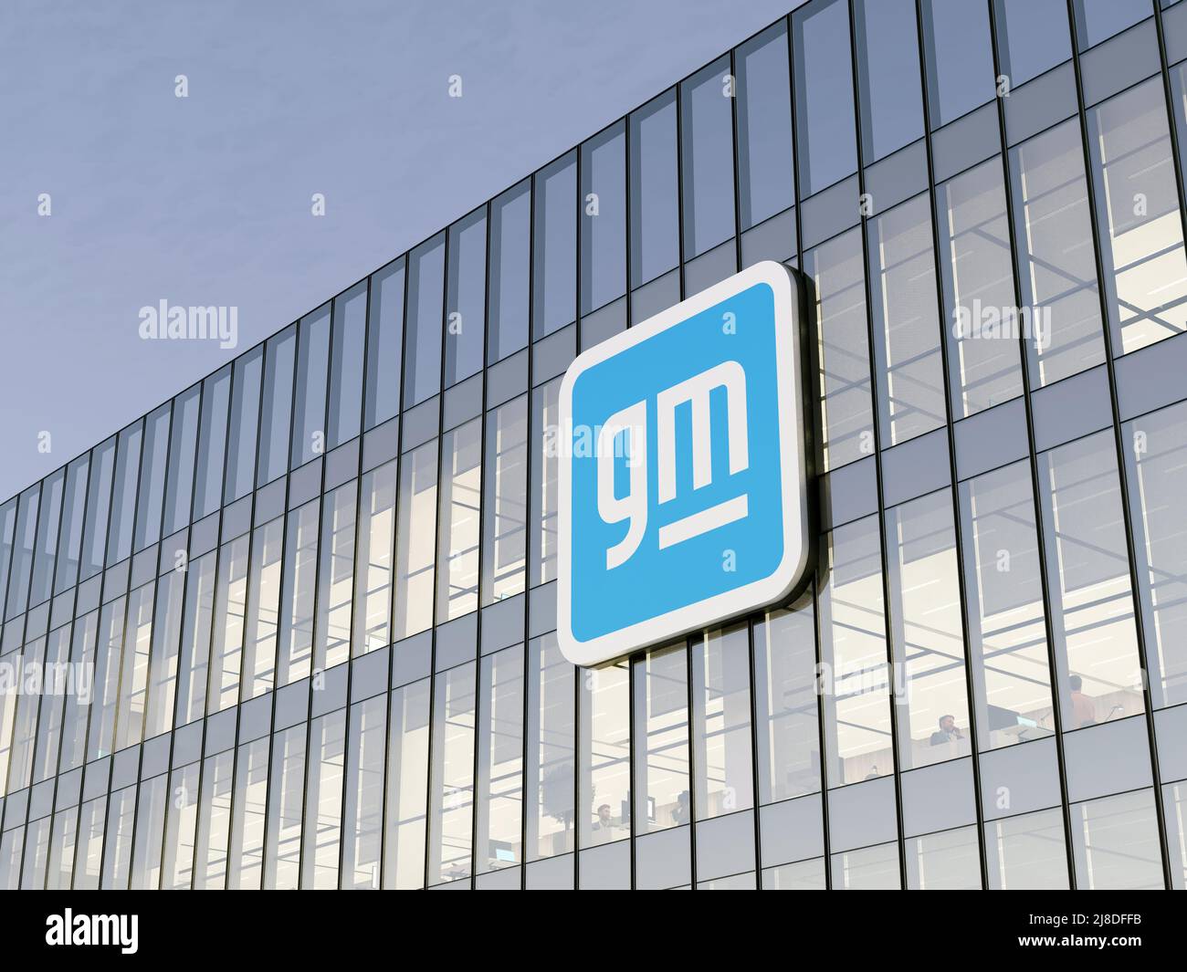 Gm hq building hi-res stock photography and images - Alamy