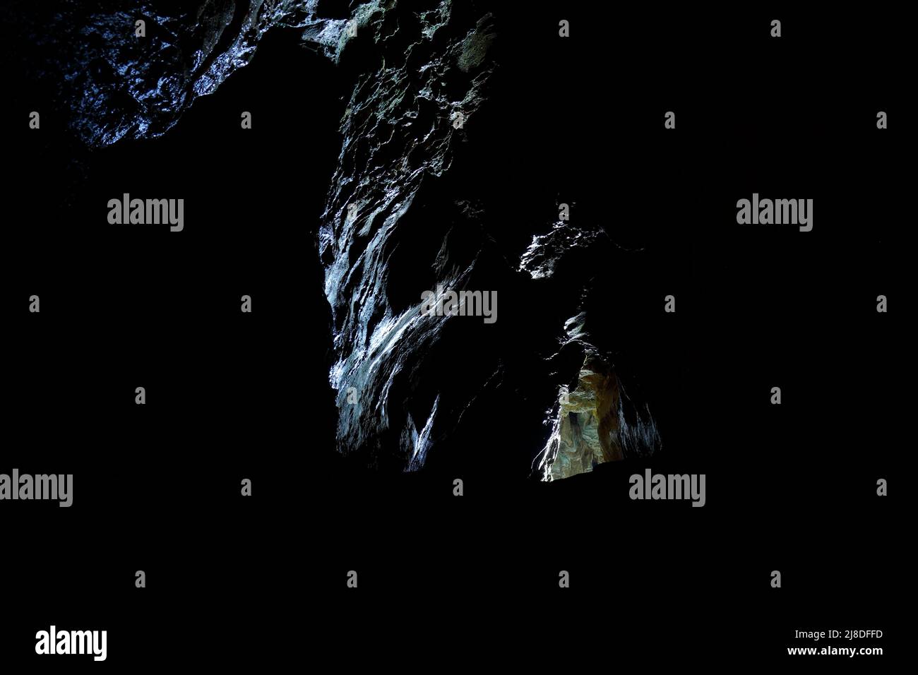 Victoria Cave at Langcliffe in the Yorkshire Dales,North Yorkshire,UK ...