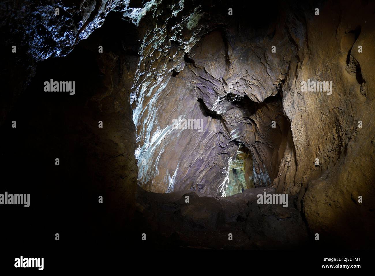 Victoria Cave at Langcliffe in the Yorkshire Dales,North Yorkshire,UK ...