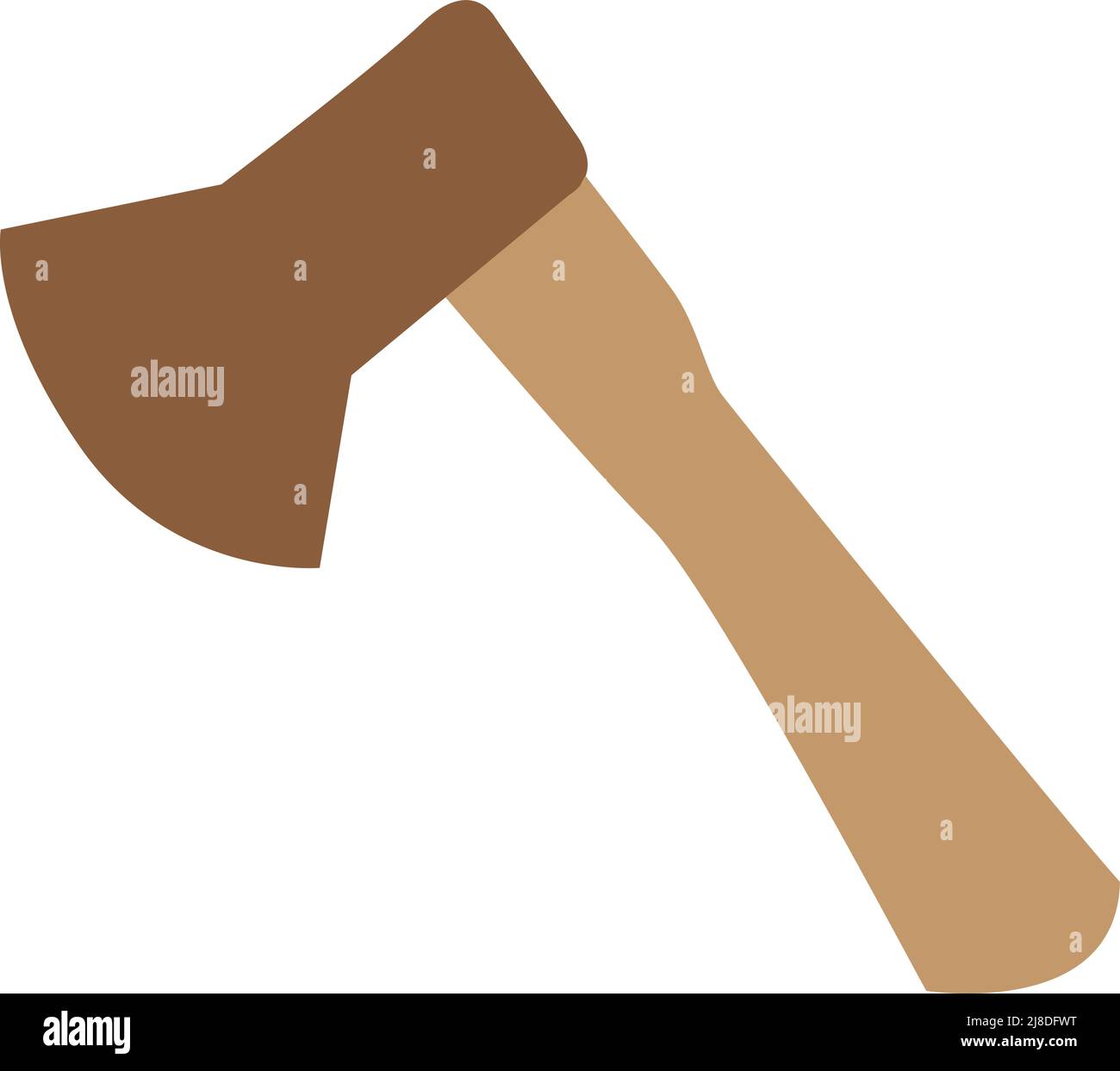 axe vector illustration on white background Stock Vector Image & Art ...