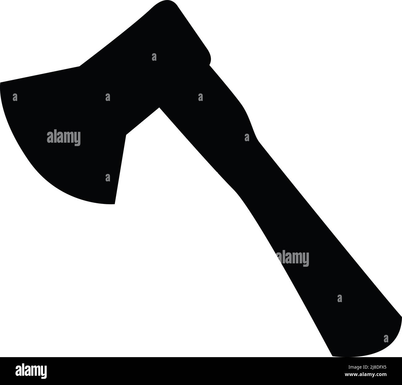 axe icon vector illustration on white background Stock Vector Image ...