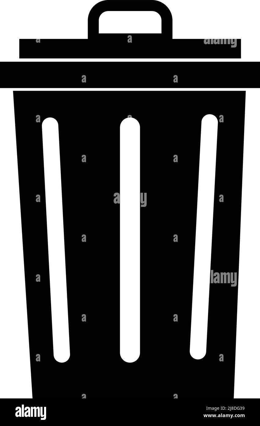 Recycle trash bin on Stock Vector Images - Alamy