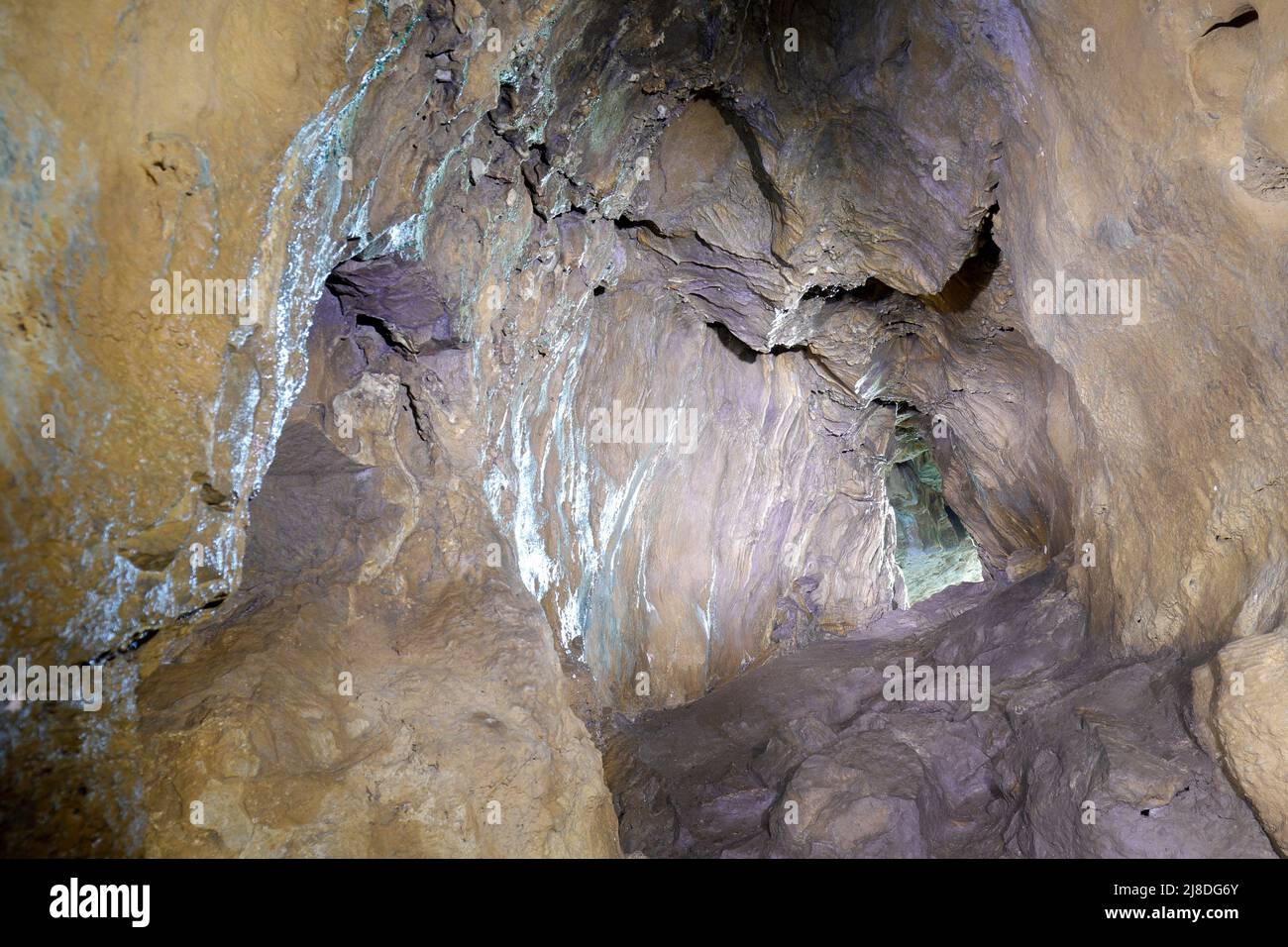 Victoria Cave at Langcliffe in the Yorkshire Dales,North Yorkshire,UK ...
