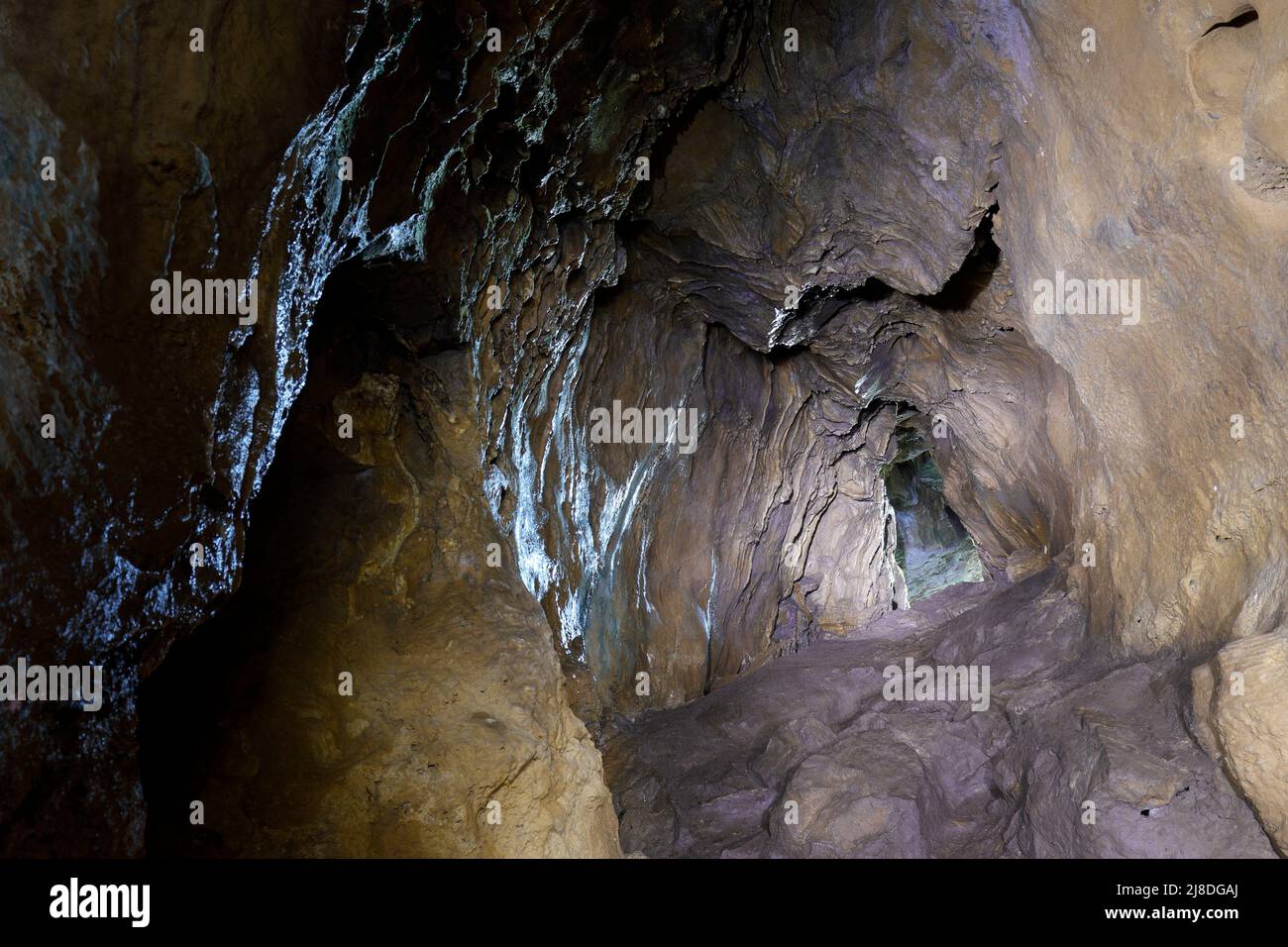 Victoria Cave at Langcliffe in the Yorkshire Dales,North Yorkshire,UK ...