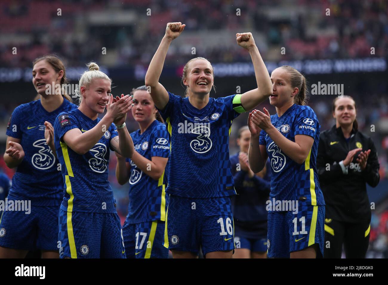 London, England, 15th May 2022. Magdalena Eriksson of Chelsea ...