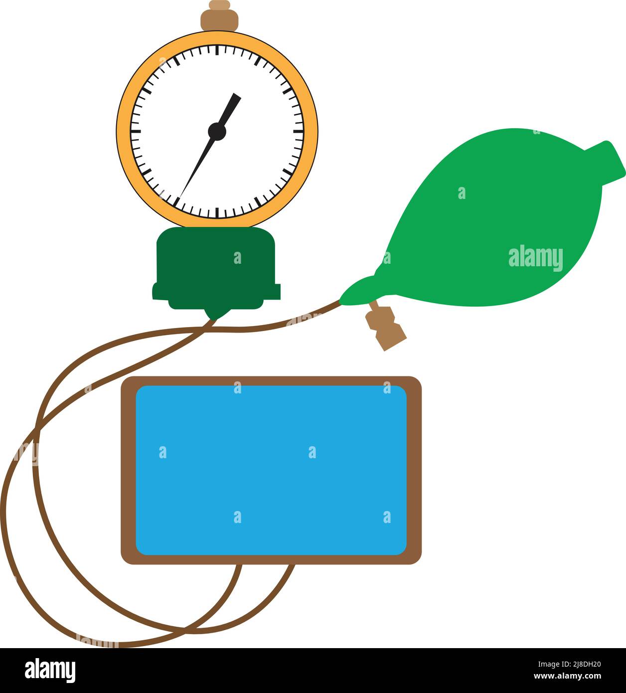 Diagnosis blood Stock Vector Images - Alamy