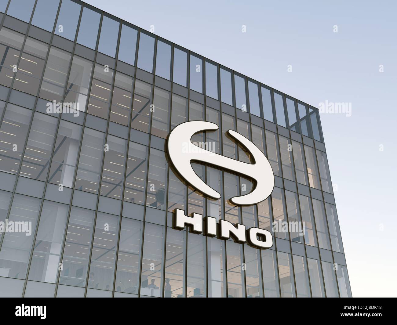 Hino, Tokyo, Japan. May 2, 2022. Editorial Use Only, 3D CGI. HINO ...