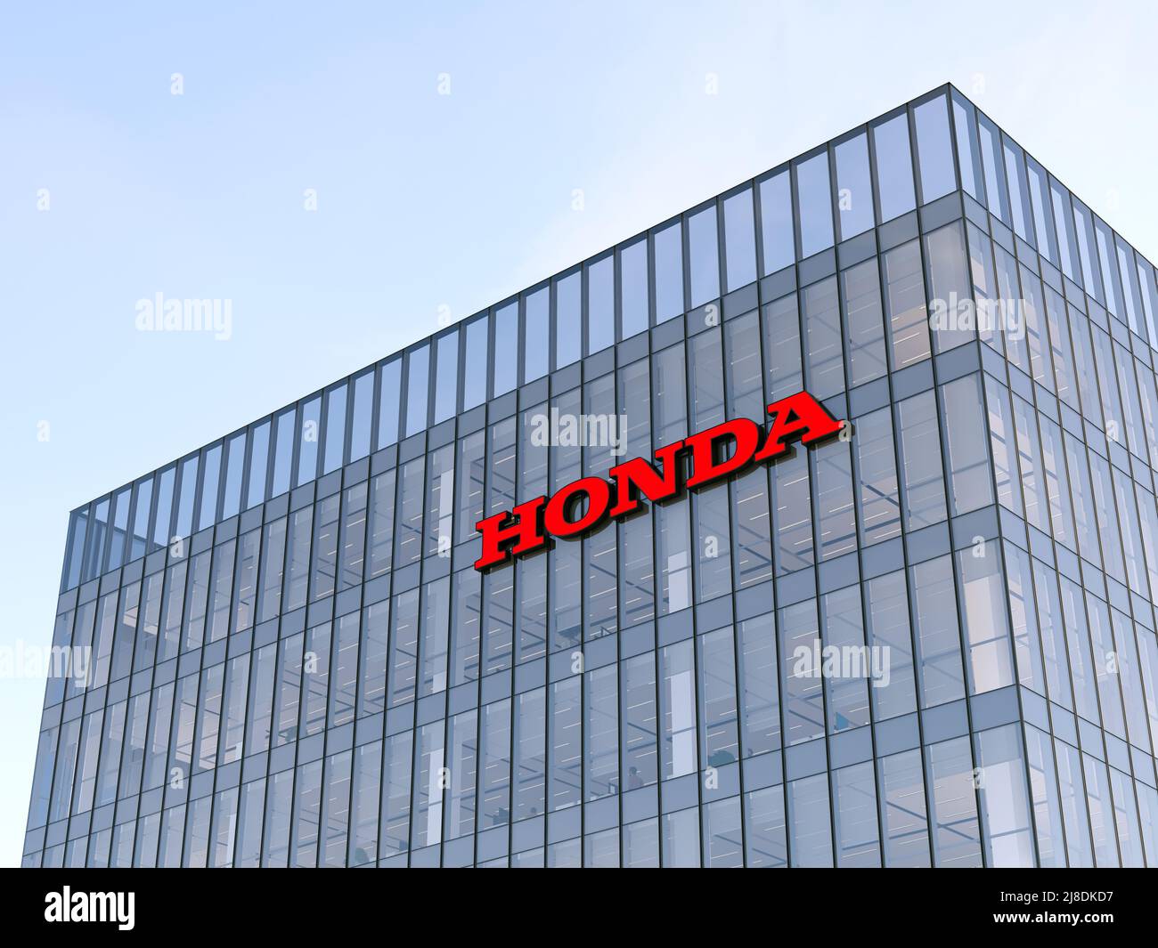 Minato, Tokyo, Japan. May 2, 2022. Editorial Use Only, 3D CGI. Honda ...
