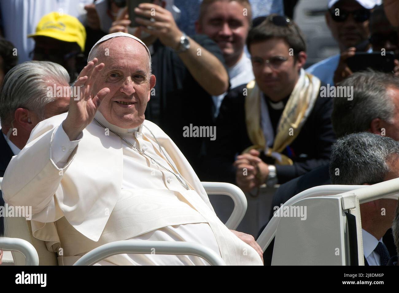 Italy, Rome, Vatican, 15/05/02. Pope Francis presides over the ...