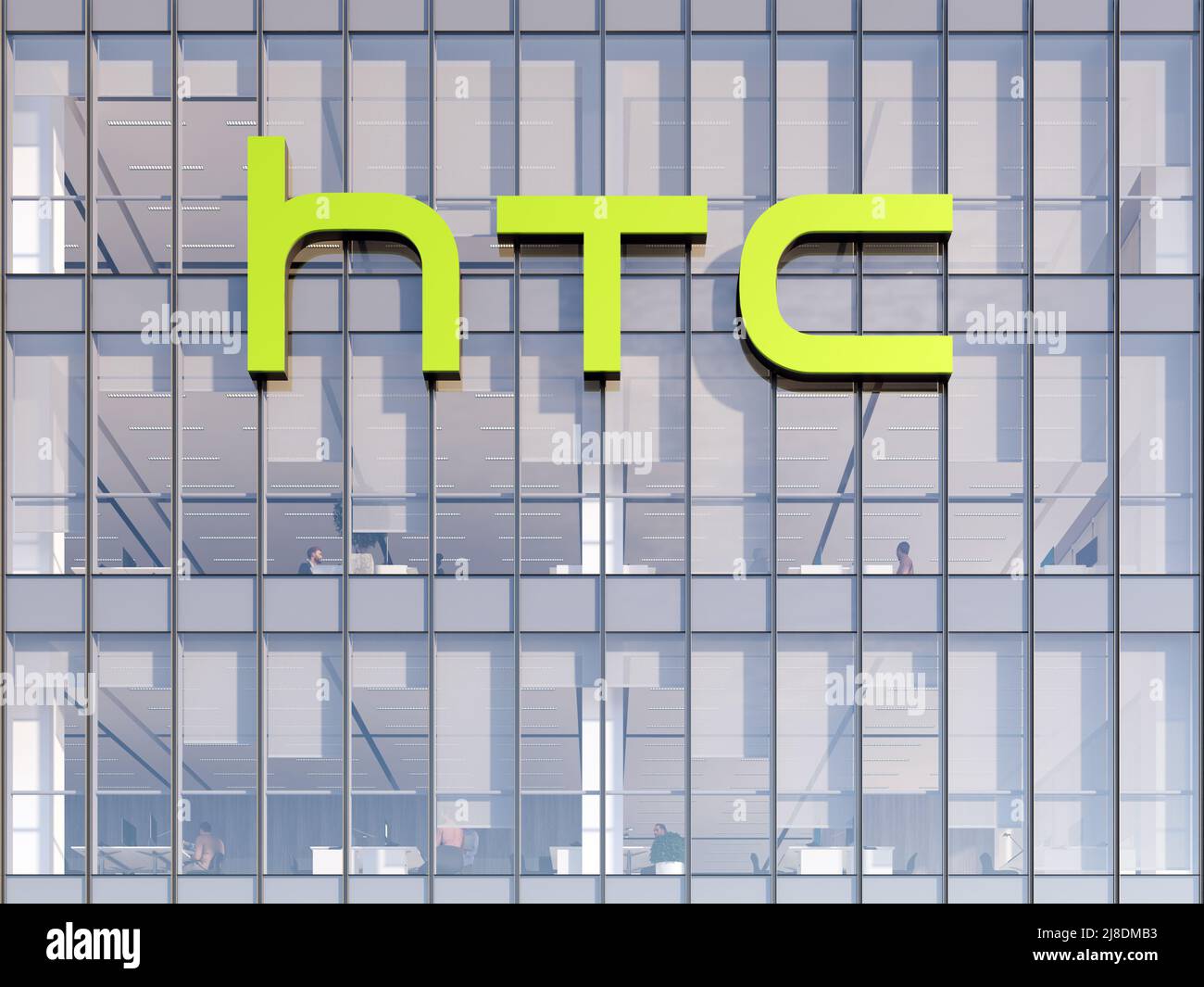 Taoyuan City, Taiwan, USA. May 2, 2022. Editorial Use Only, 3D CGI. HTC ...