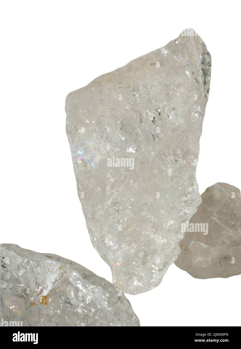 Colorful semi-precious stones. Different shapes rock pebbles. Semi ...