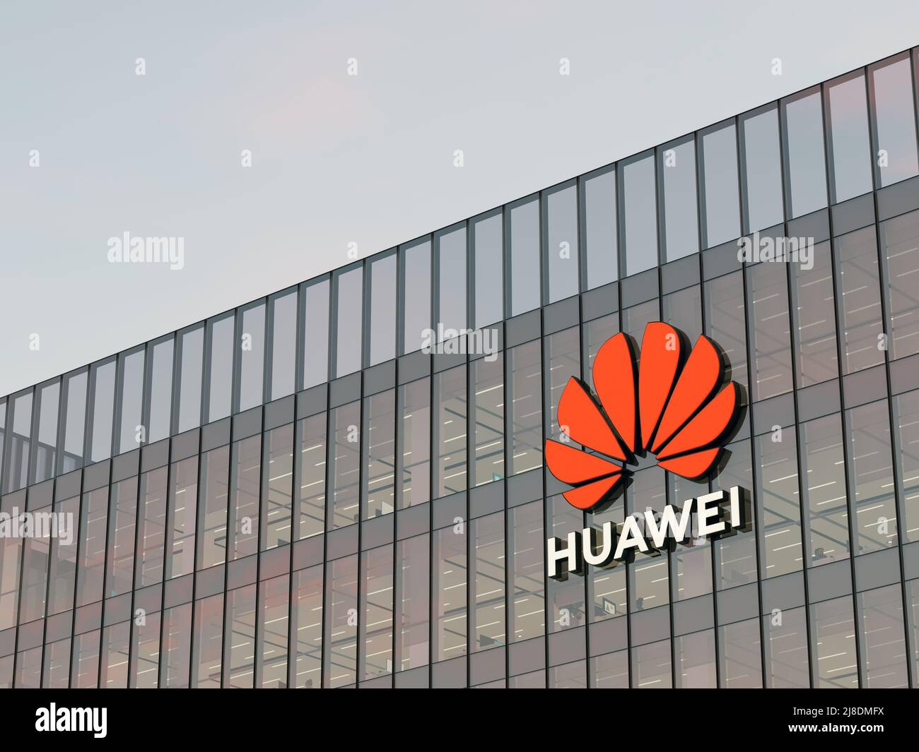 Shenzhen, China. May 2, 2022. Editorial Use Only, 3D CGI. Huawei ...