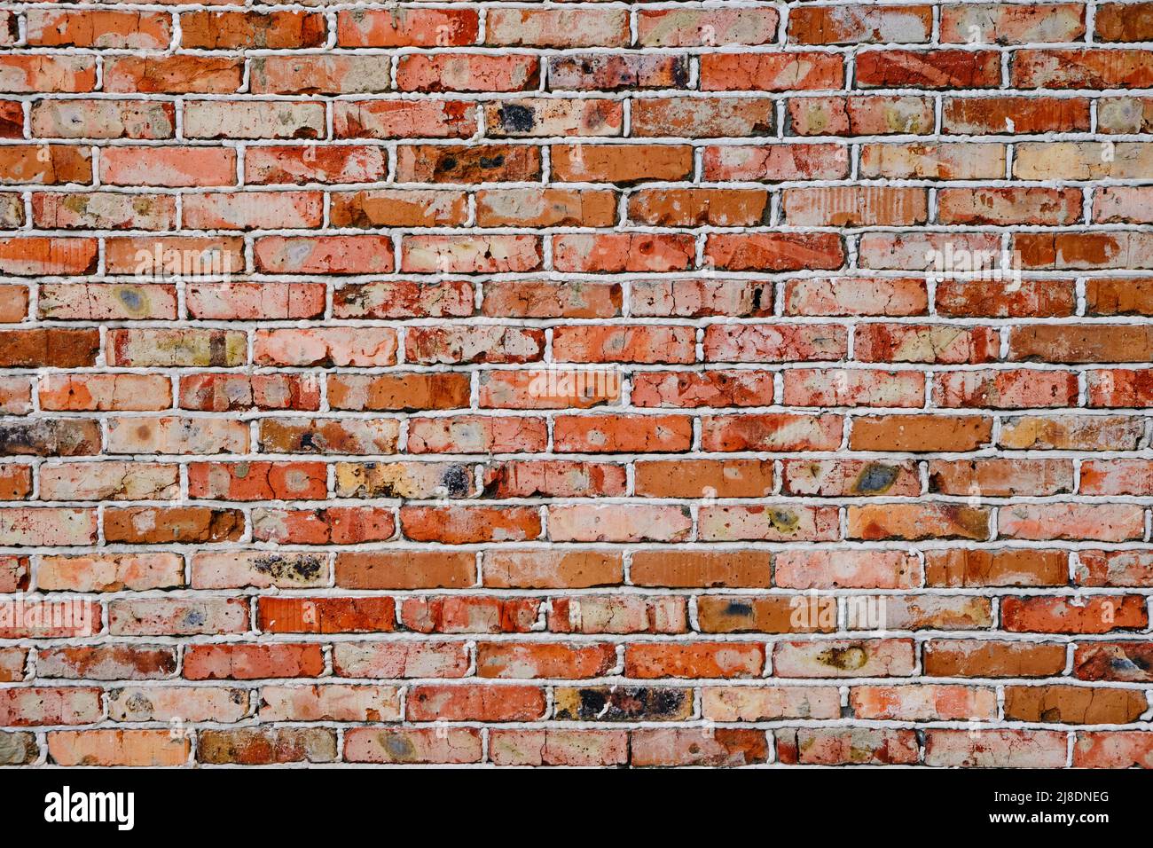 Background is wall old red burnt brick Stock Photo - Alamy