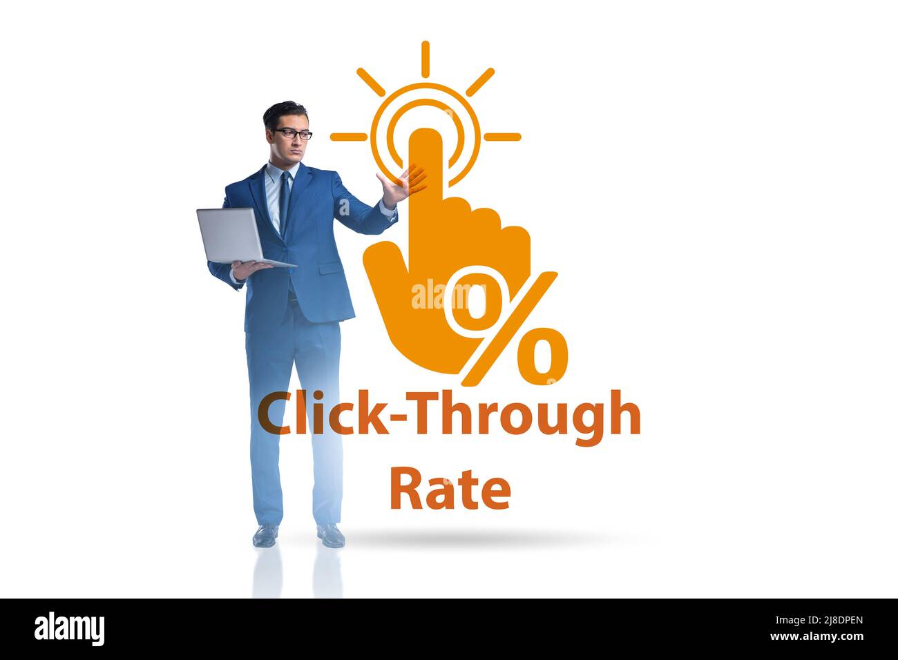 CTR click through rate concept with the business people Stock Photo - Alamy