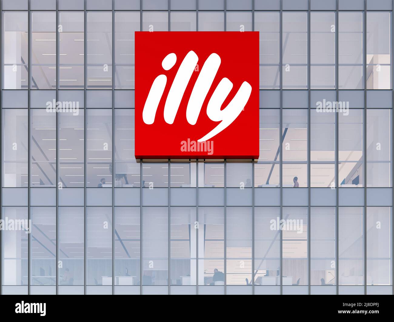 Illy coffee sign hi-res stock photography and images - Alamy