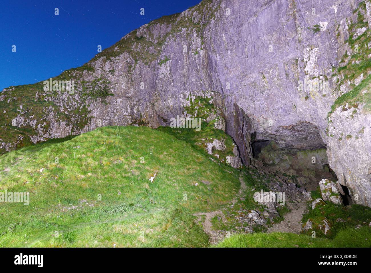 Victoria Cave at Langcliffe in the Yorkshire Dales,North Yorkshire,UK ...