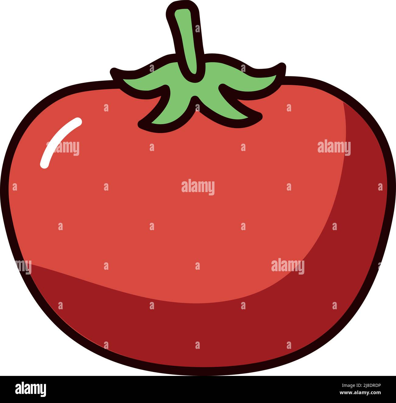 Tomatoes for soup Stock Vector Images - Alamy