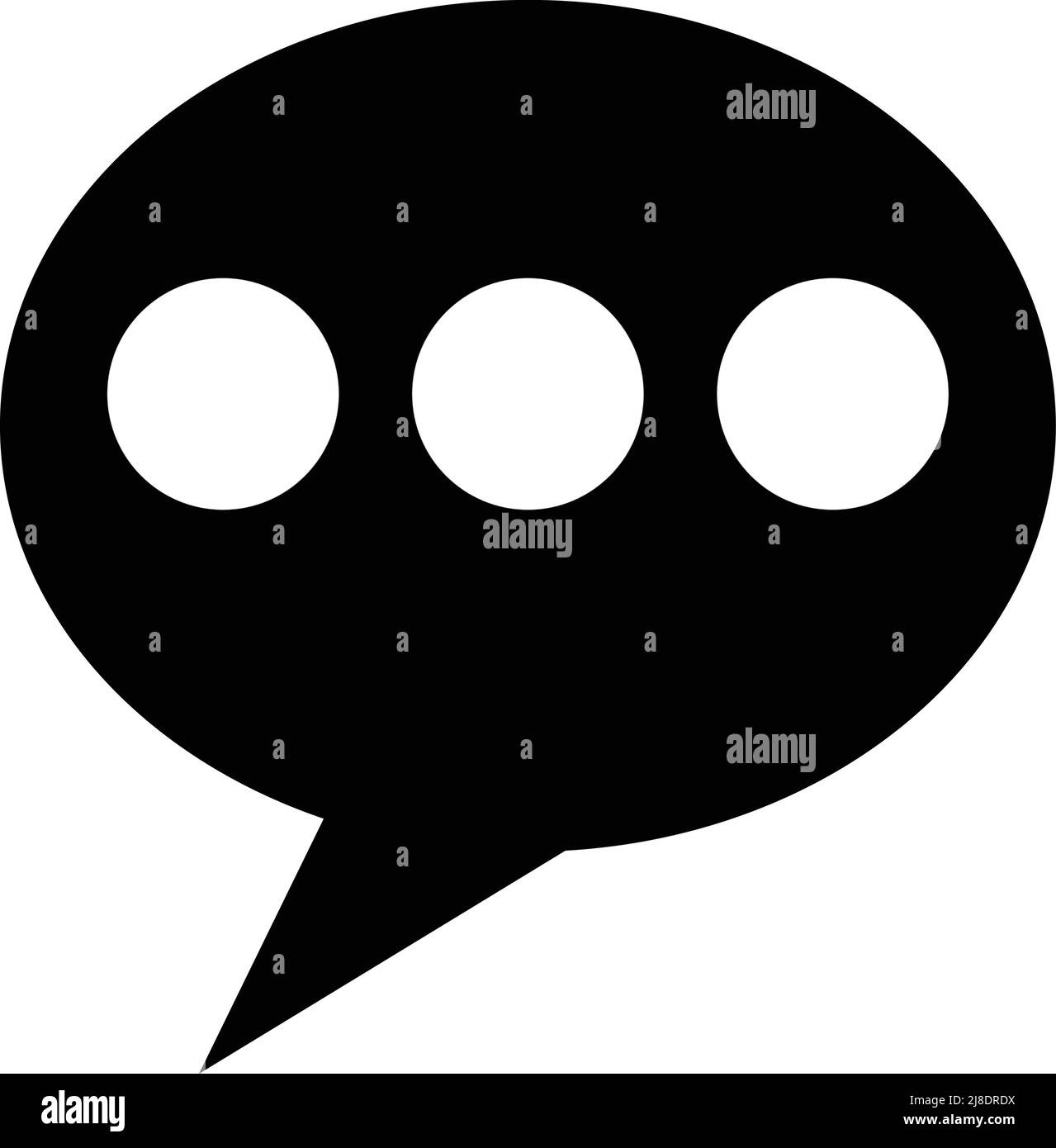 Conversation black and white graphic Stock Vector Images - Alamy