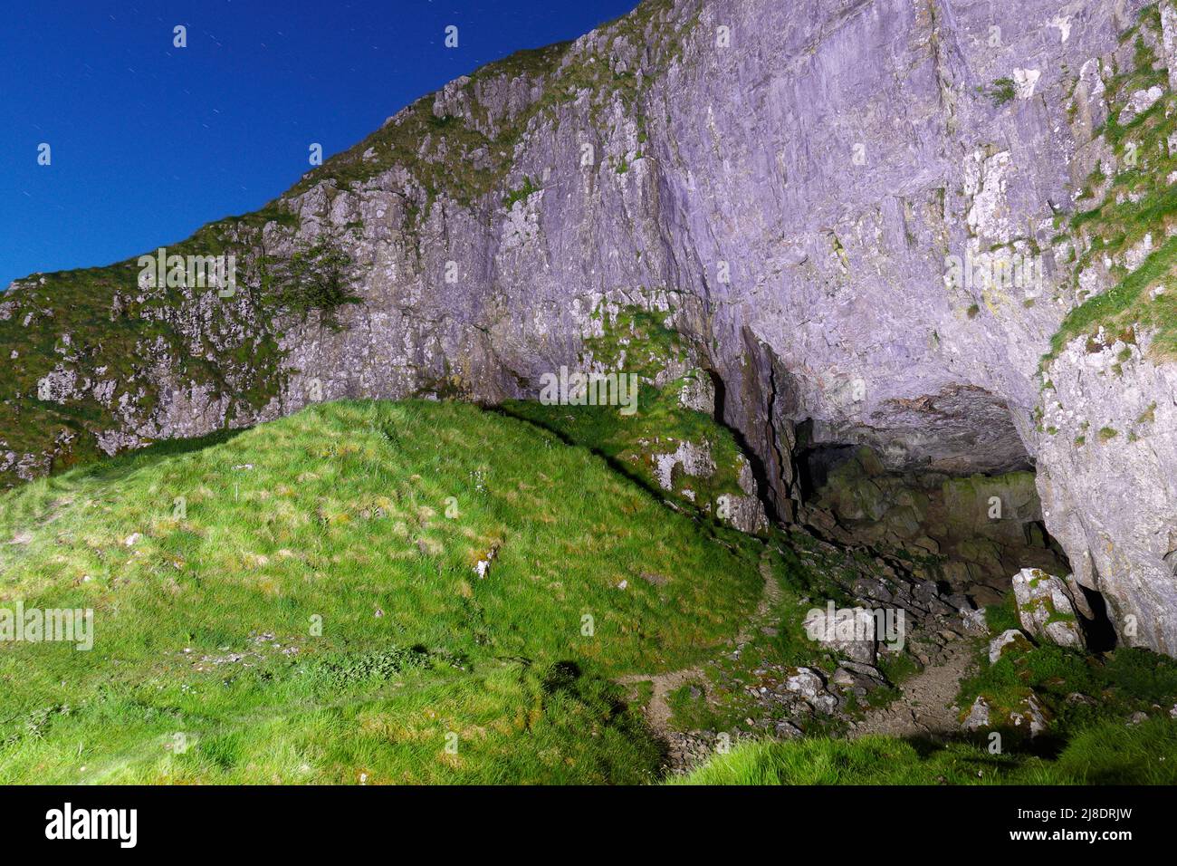 Victoria Cave at Langcliffe in the Yorkshire Dales,North Yorkshire,UK ...