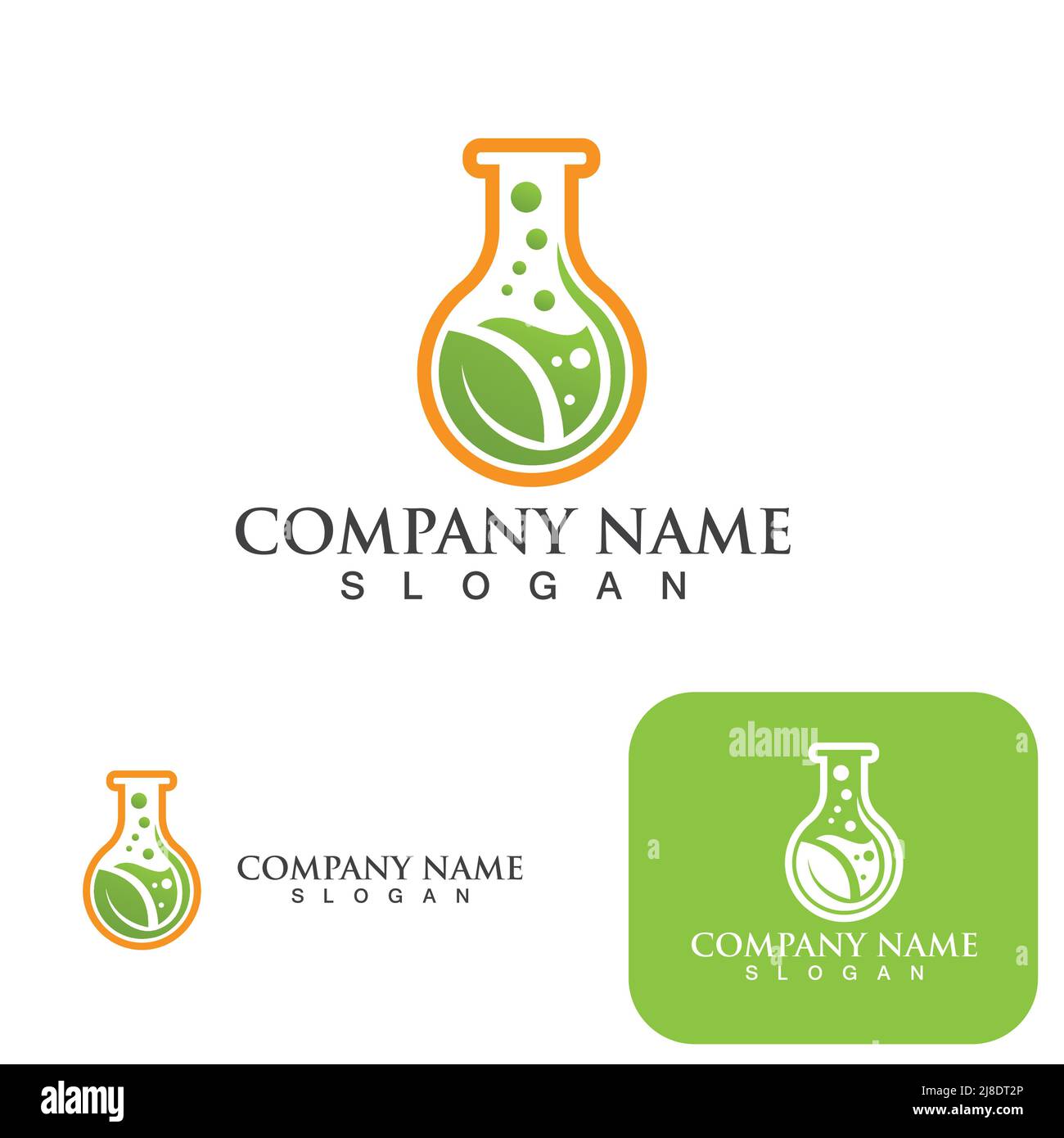 Health Medical Lab Logo template vector illustration Stock Vector Image ...