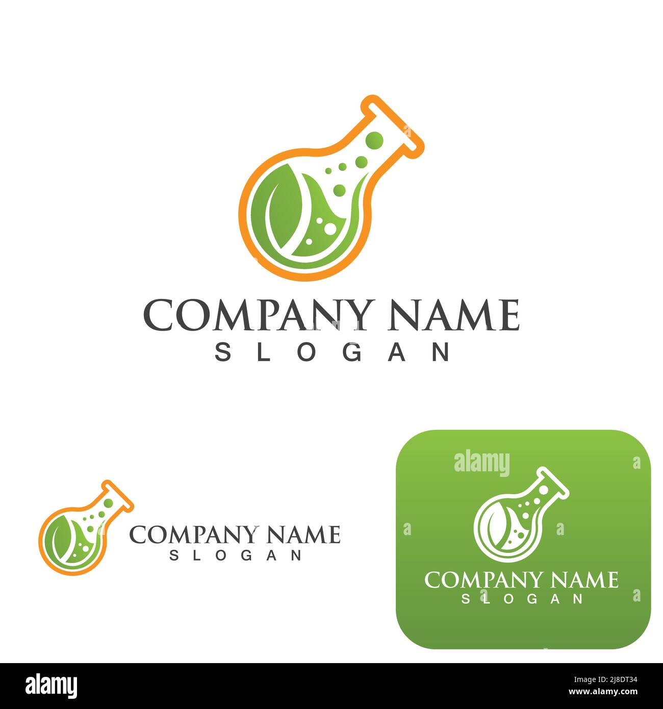 Health Medical Lab Logo template vector illustration Stock Vector Image ...