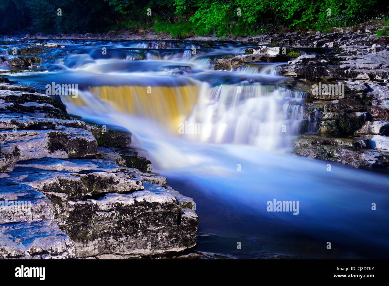 Stainforth Force Waterfall in North Yorkshire,UK Stock Photo - Alamy