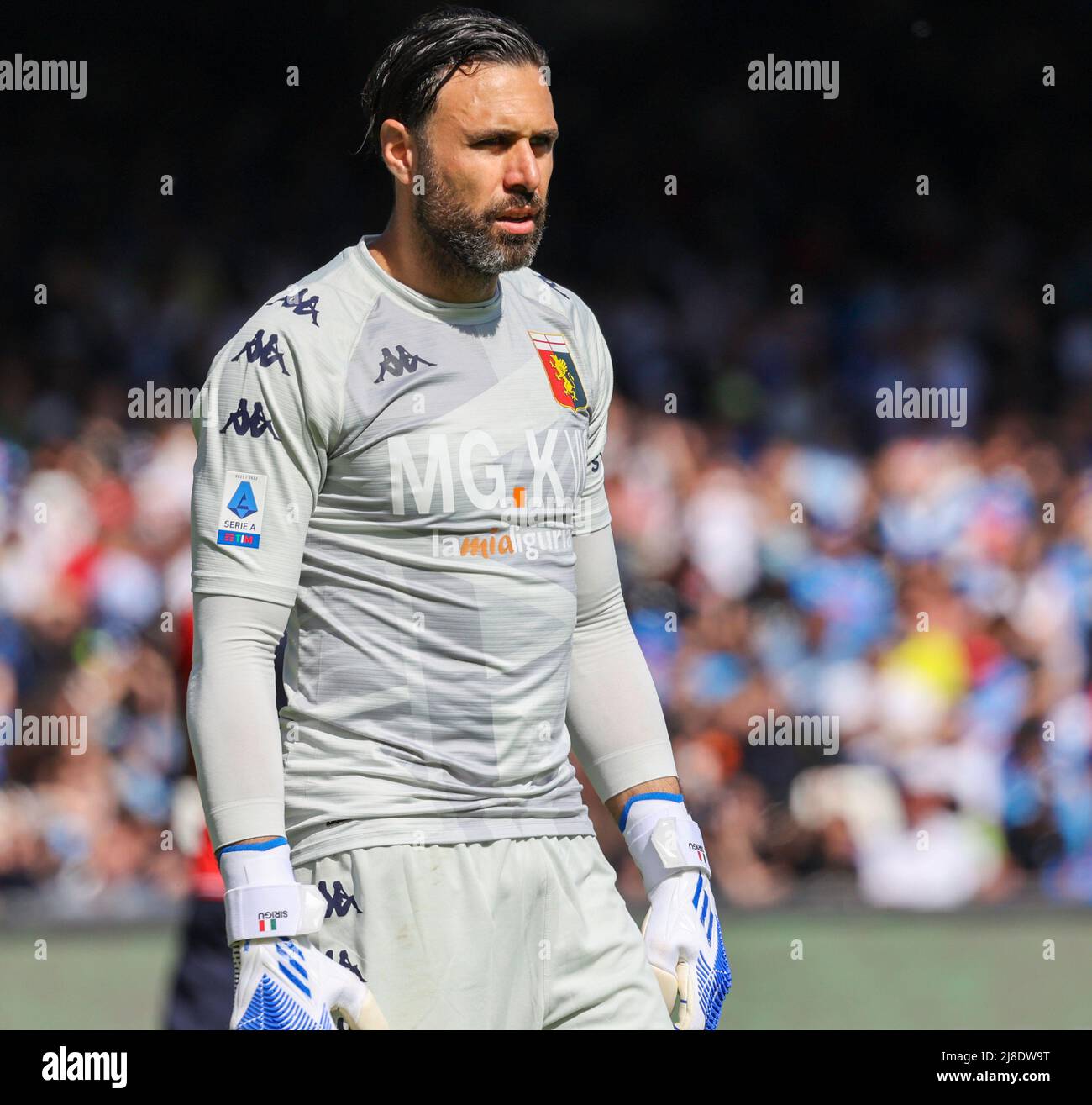Naples, Campania, Italy. 15th May, 2022. During the Italian Serie A ...