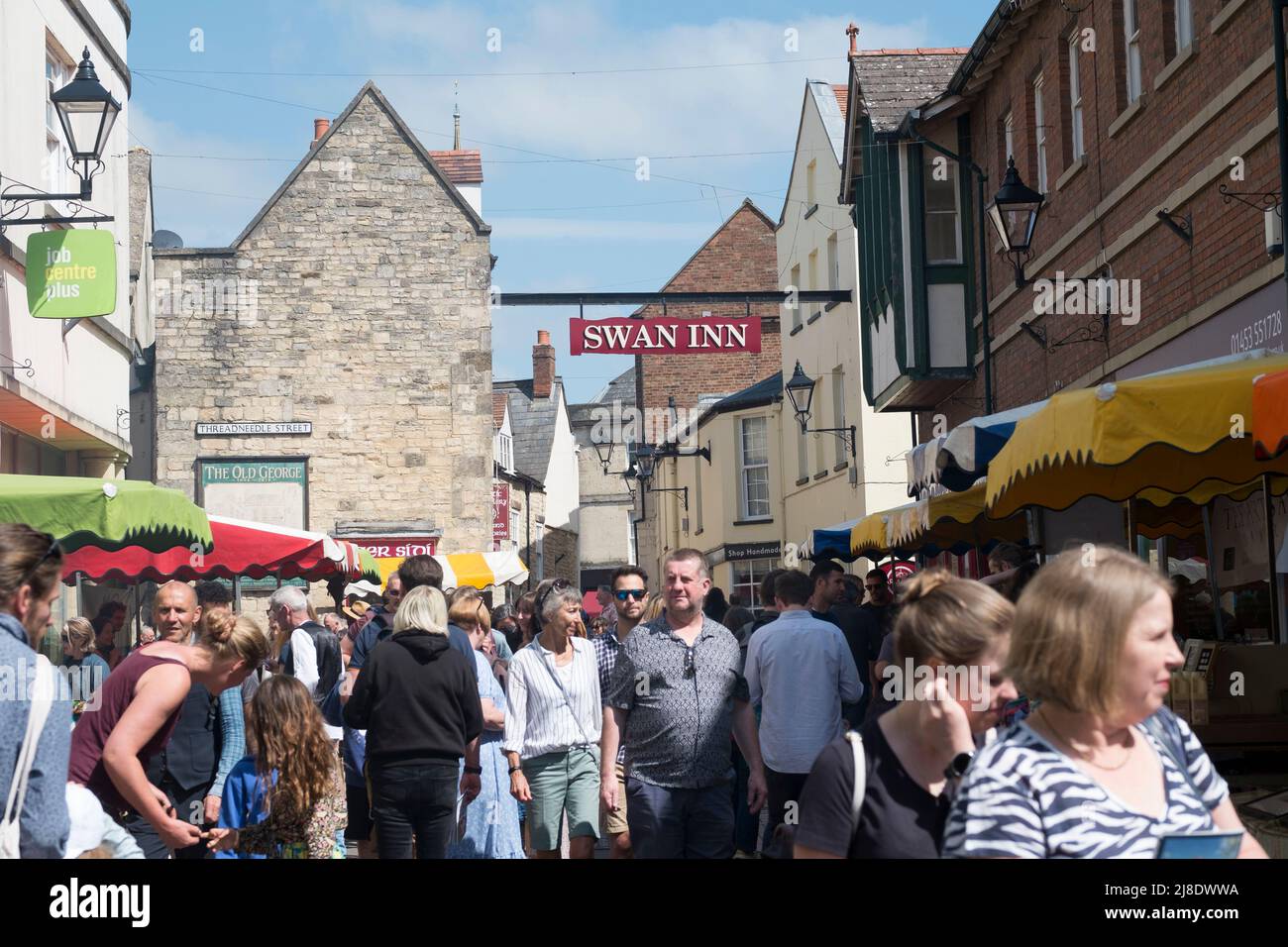Very busy market day at Stroud Farmers market. Despite cost of living ...