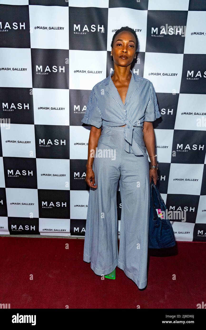 Los Angeles, USA. 14th May, 2022. Chanda Wallace attends Mash Gallery ...