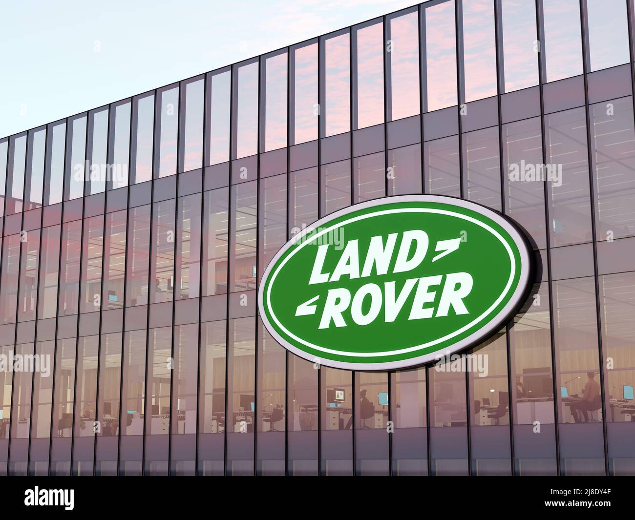 Whitley, Coventry, United Kingdom. May 2, 2022. Editorial Use Only, 3D ...