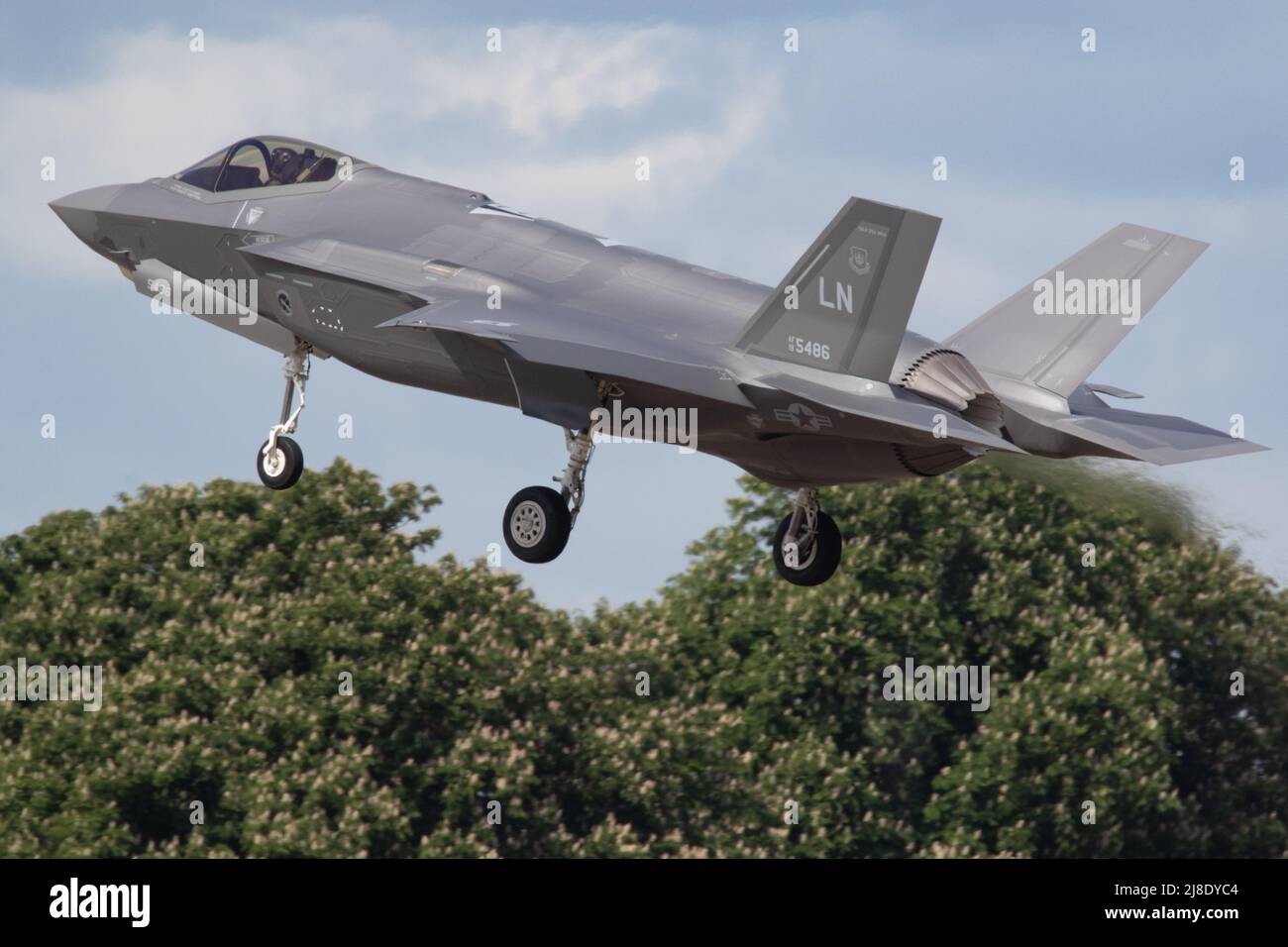 Liockheed Martin F-35A Lightning II at RAF Lakenheath Stock Photo - Alamy