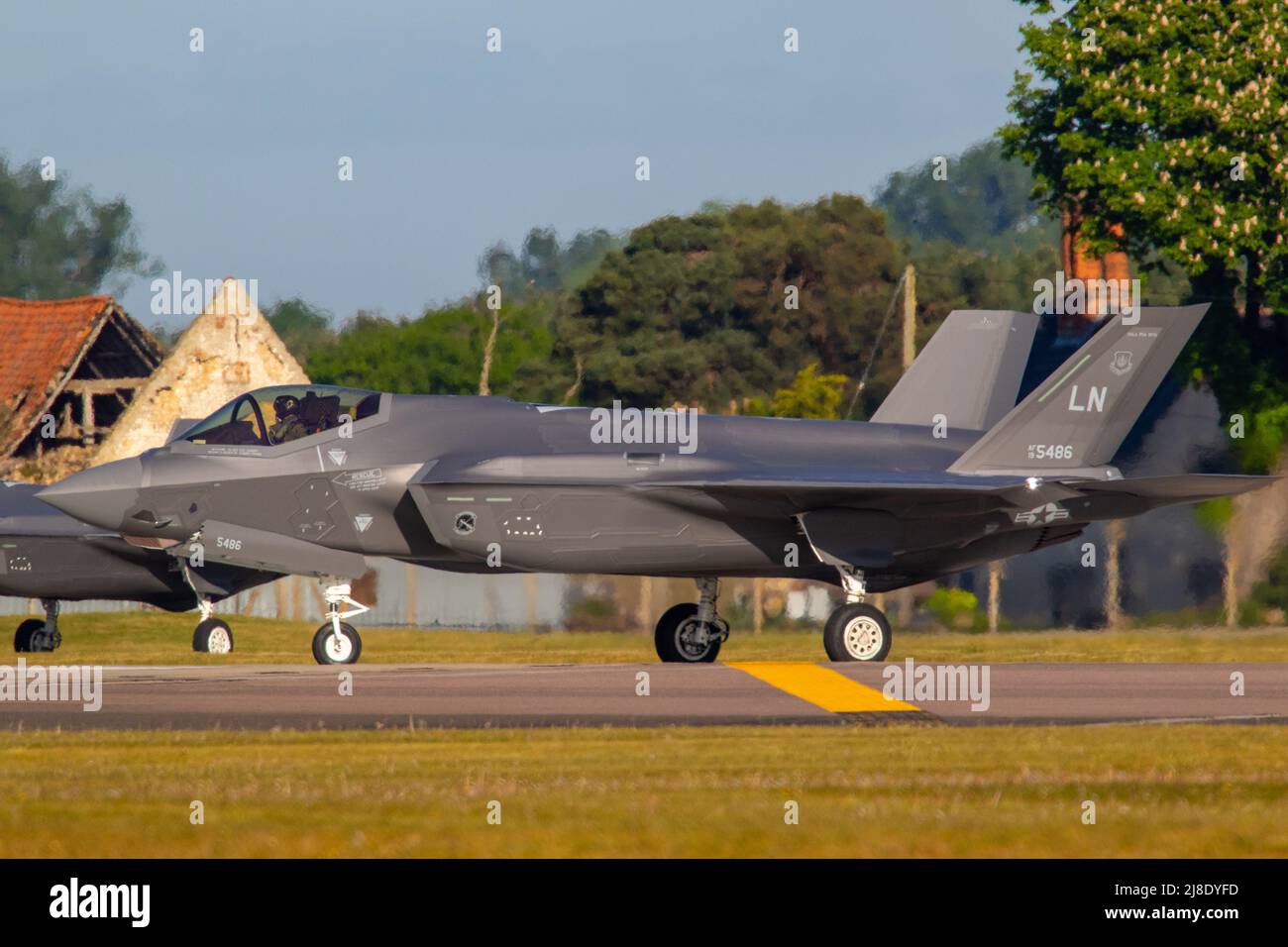 Liockheed Martin F-35A Lightning II at RAF Lakenheath Stock Photo - Alamy