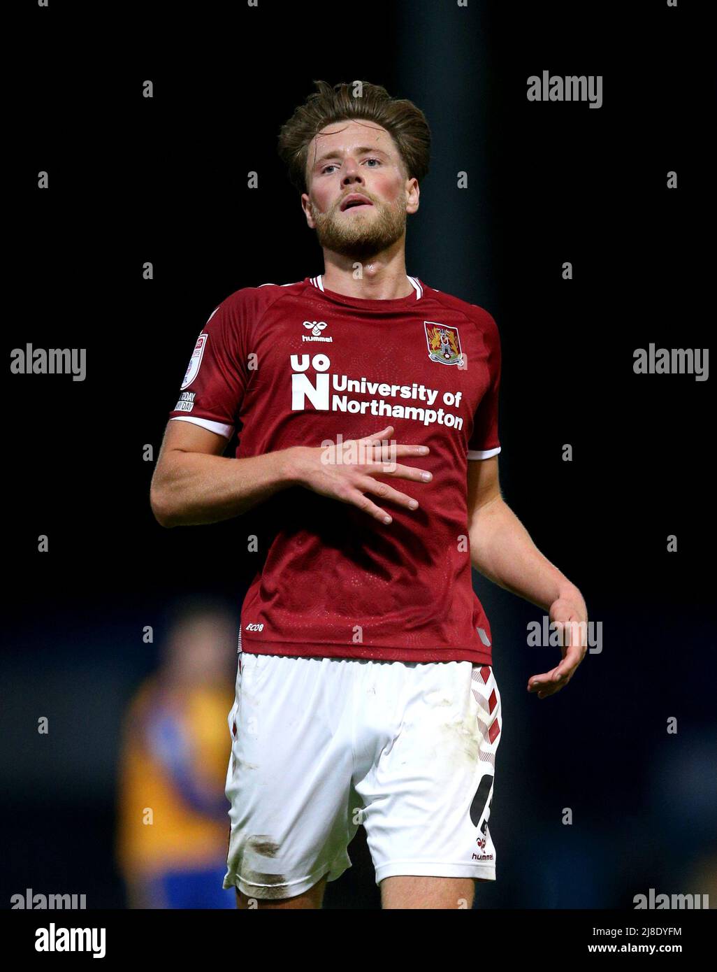 Northampton Town's Fraser Horsfall during the Sky Bet League Two play ...