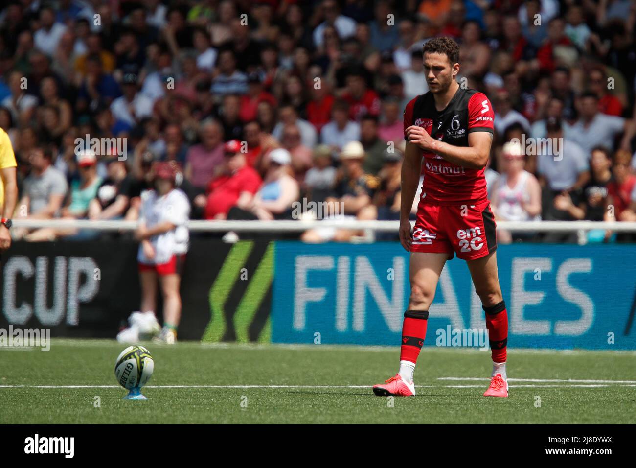 Leo BERDEU of Lyon during the EPCR Challenge Cup, Semi Finals rugby ...
