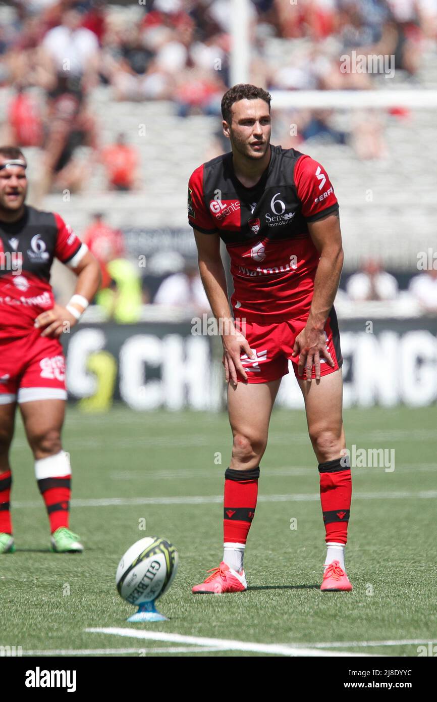Leo BERDEU of Lyon during the EPCR Challenge Cup, Semi Finals rugby ...