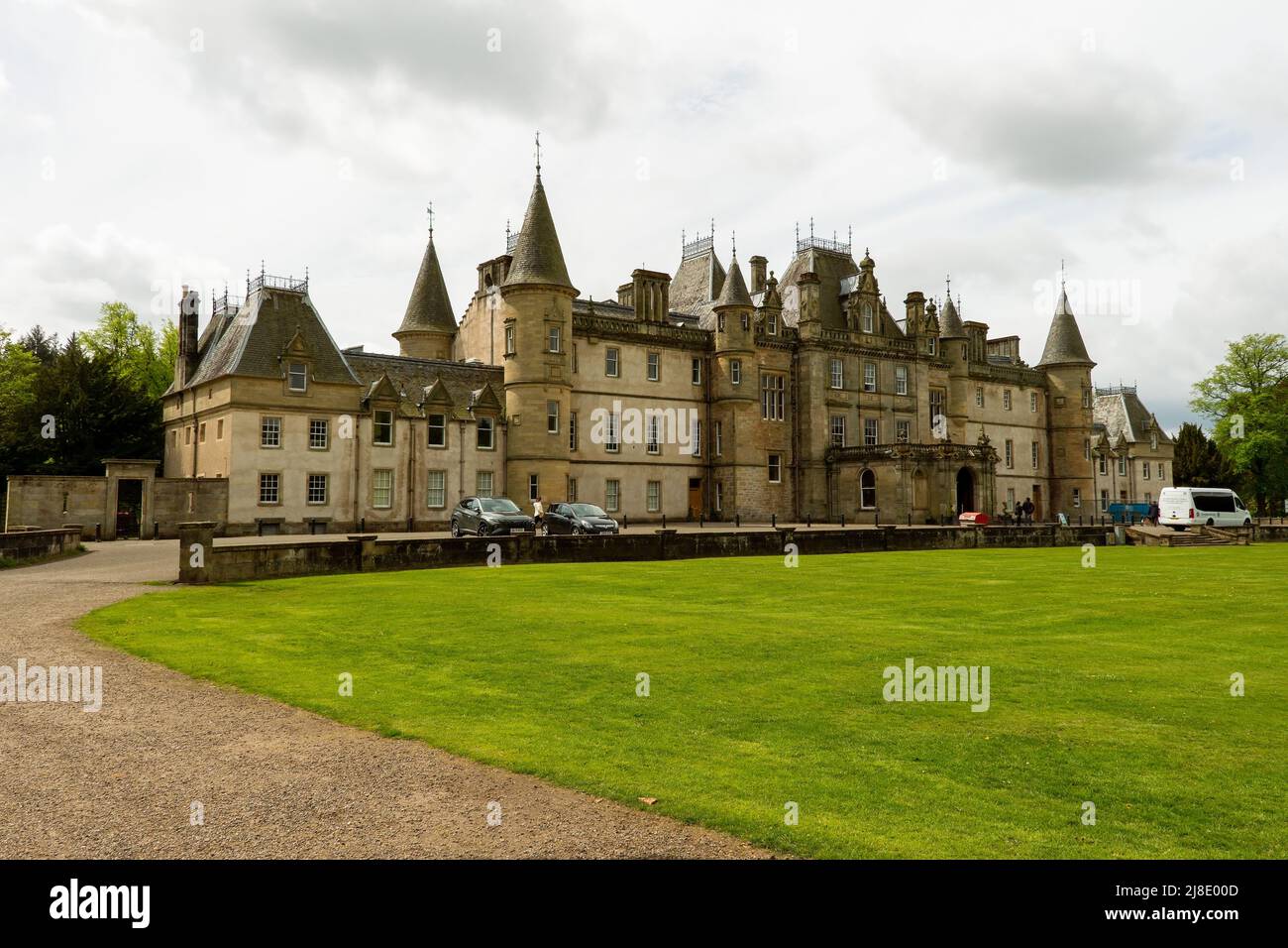 Callendar House in Falkirk was also used for filming for the Outlander ...