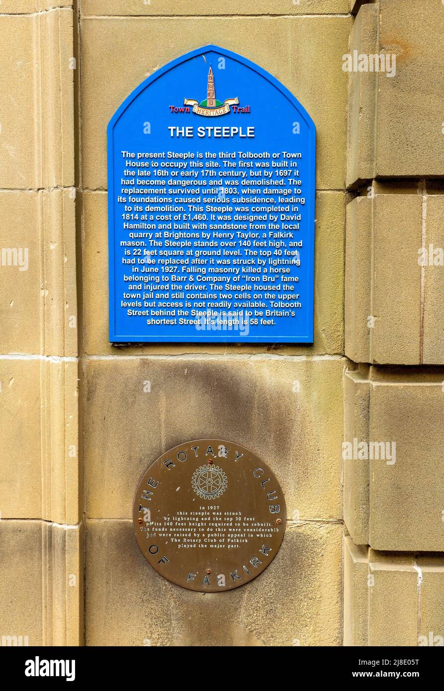 Falkirk sign hi-res stock photography and images - Alamy