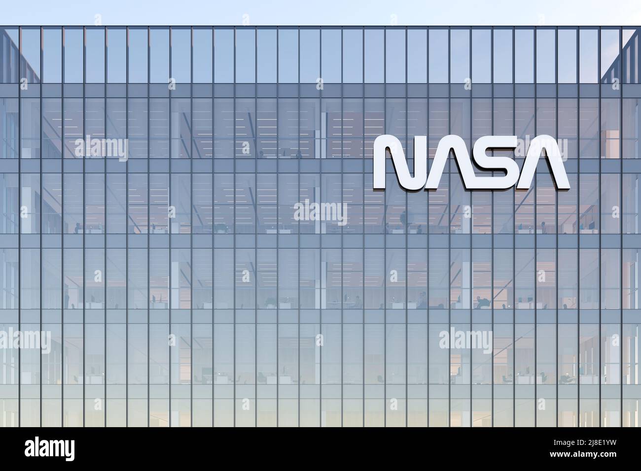 Washington, D.C., USA. May 2, 2022. Editorial Use Only, 3D CGI. NASA ...